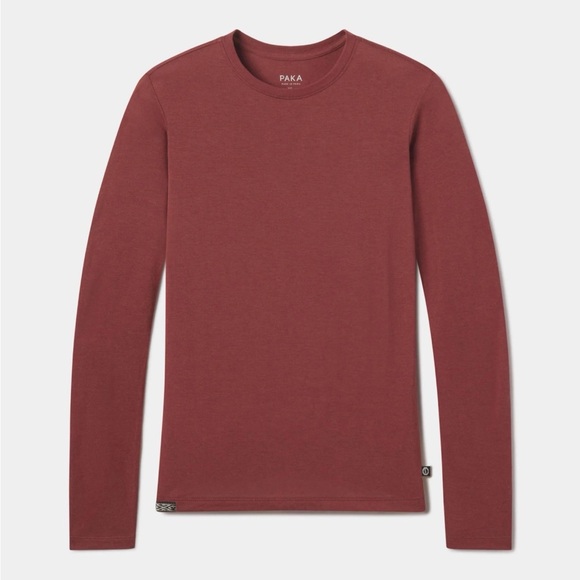 PAKA | Tops | Paka Apparel Womens Aire Long Sleeve Clay Size Large ...